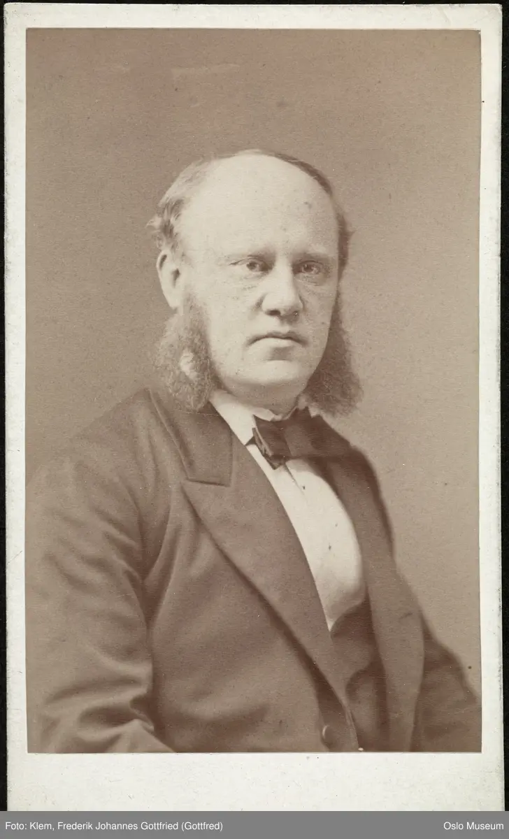 Hans Schrøder. - Oslo Museum / DigitaltMuseum