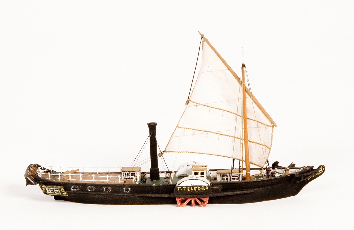 Fartygsmodell - Sjöhistoriska museet / DigitaltMuseum
