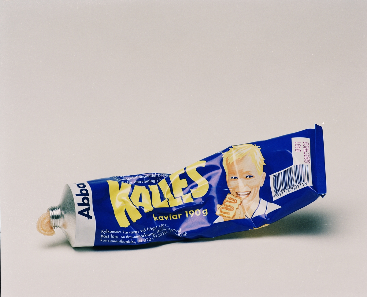 Kalles kaviar tub. - Tekniska museet / DigitaltMuseum