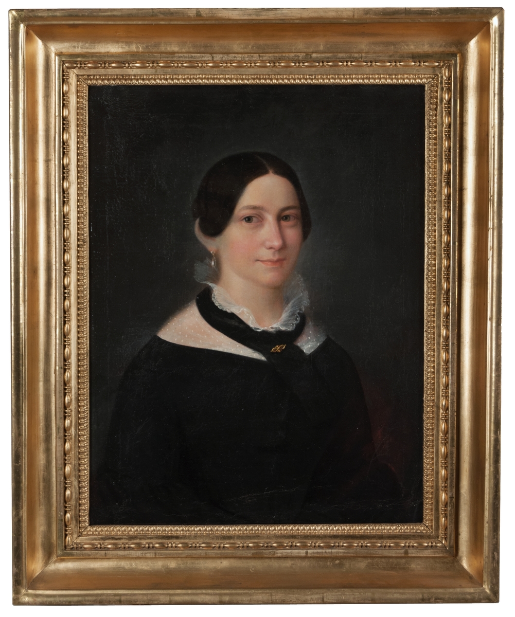 Fru Carolina Garberg [Målning] - Länsmuseet Gävleborg / DigitaltMuseum