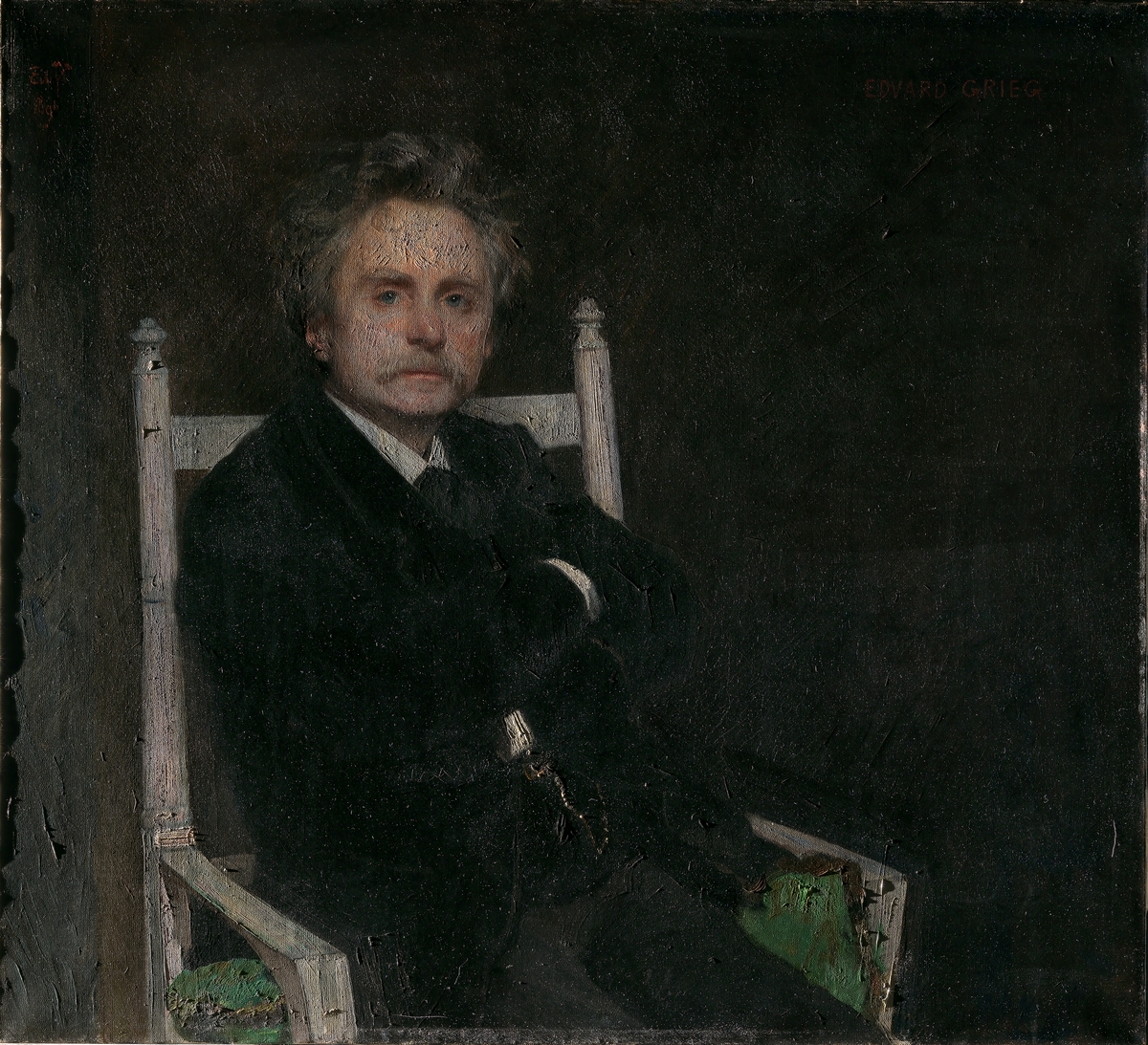 Komponisten Edvard Grieg [Maleri] - Nasjonalmuseet ...