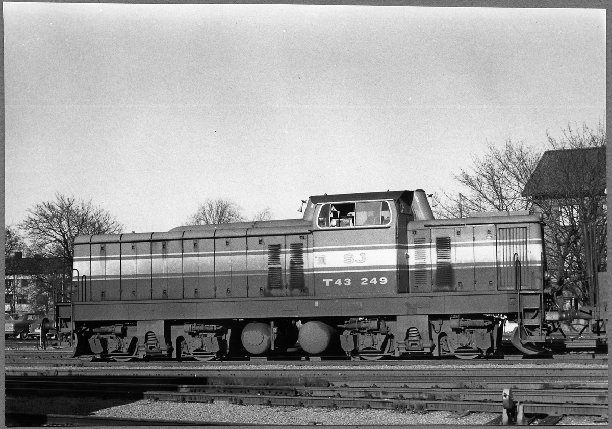 Statens Järnvägar, SJ T43 249. - Järnvägsmuseet / DigitaltMuseum