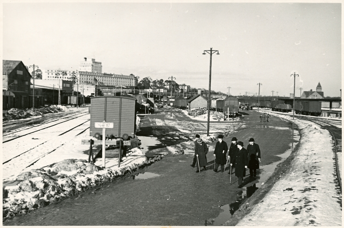 Stockholm Norra station inför elektrifieringen. - Järnvägsmuseet ...