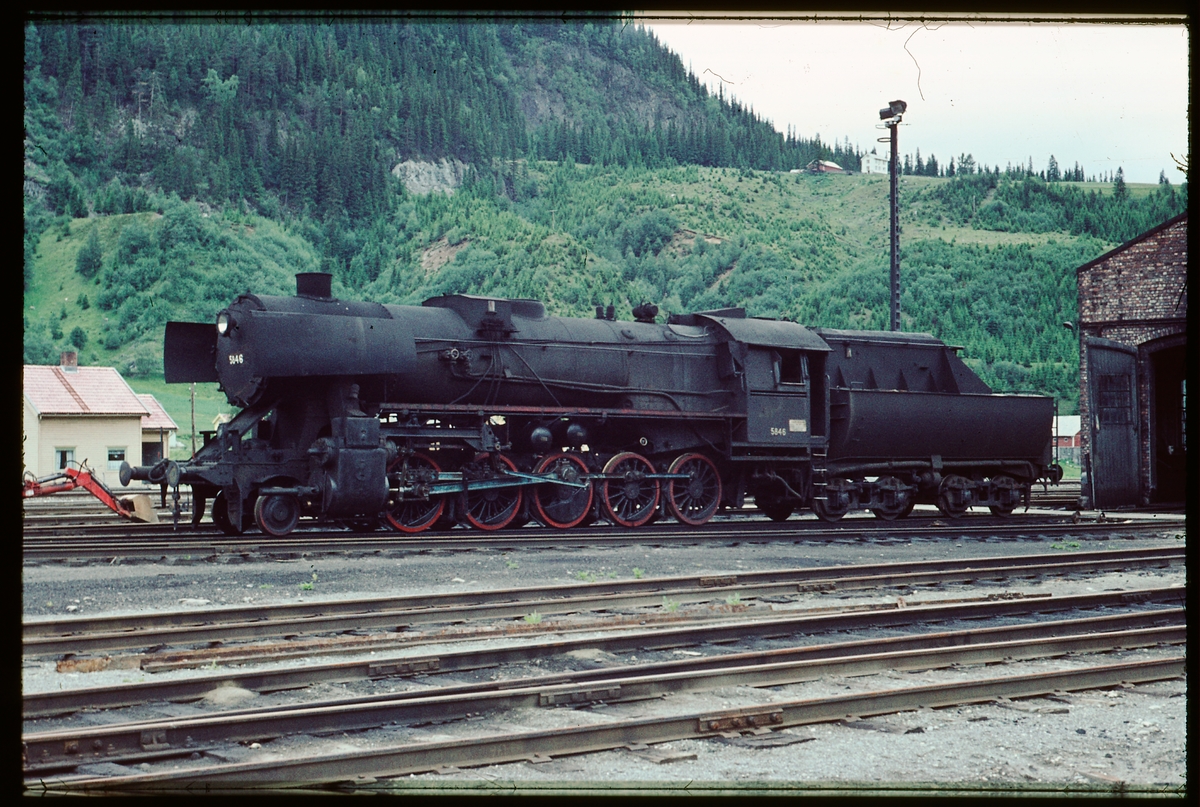 Norges Statsbaner, NSB NSB 63a 5846, "Stortysk". - Järnvägsmuseet ...