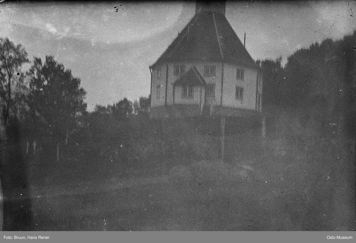 Hadsel kirke. - Oslo Museum / DigitaltMuseum