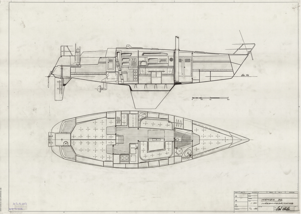 Ritning - Sjöhistoriska museet / DigitaltMuseum