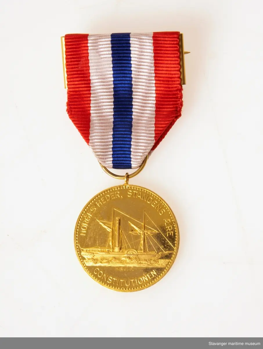 Medalje - Stavanger maritime museum / DigitaltMuseum