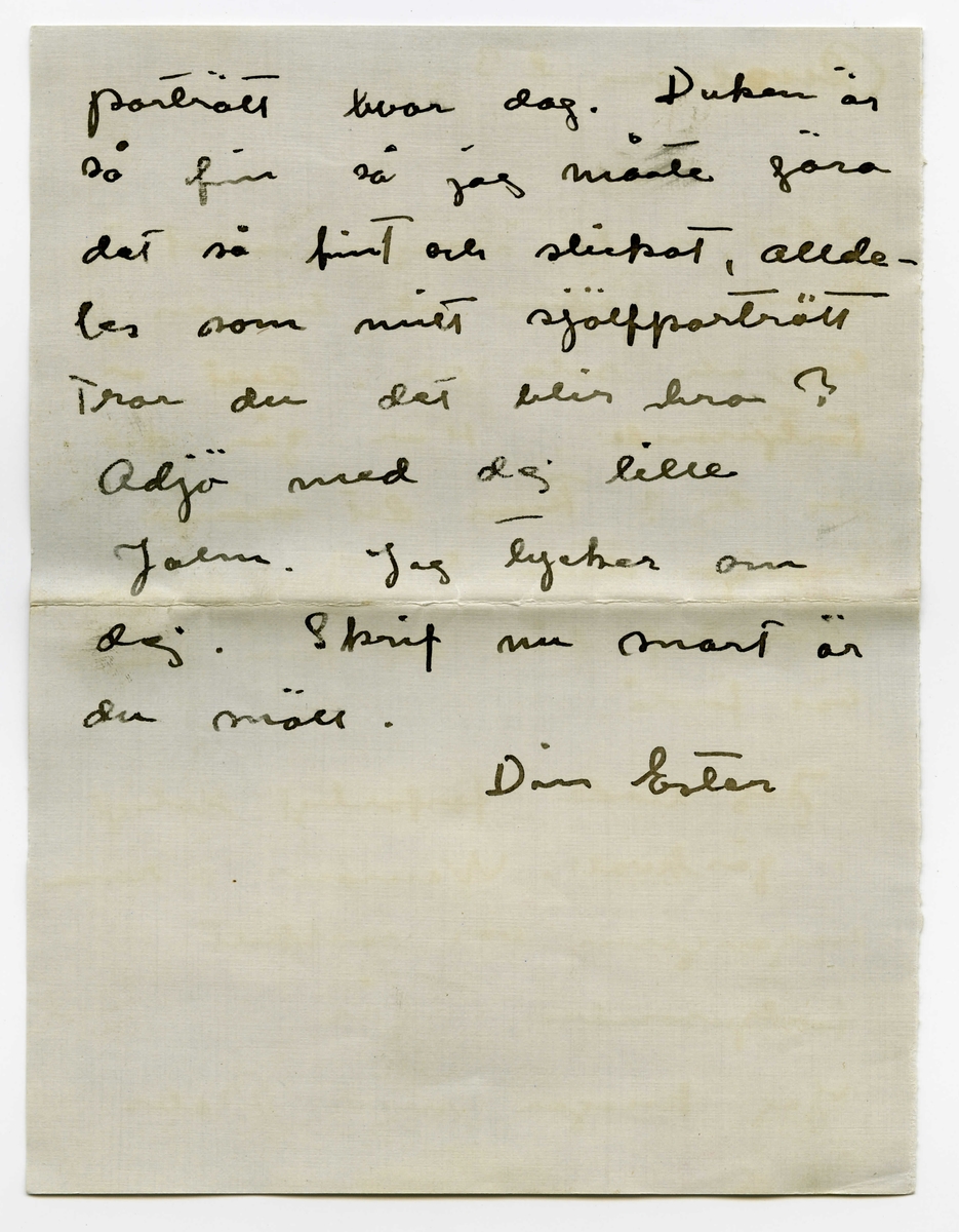 Brev - Jönköpings läns museum / DigitaltMuseum