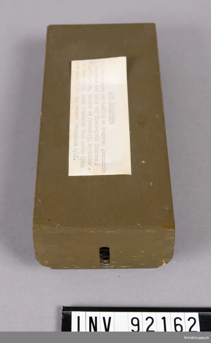 Trampmina PMD-6 - Armémuseum / DigitaltMuseum