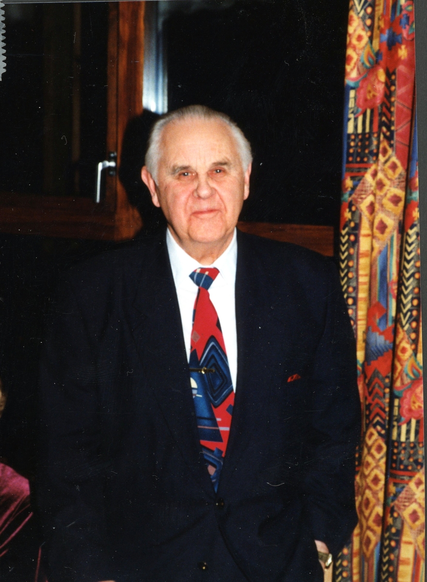 Portrett av Nils Norhaug. - Gol bygdearkiv / DigitaltMuseum