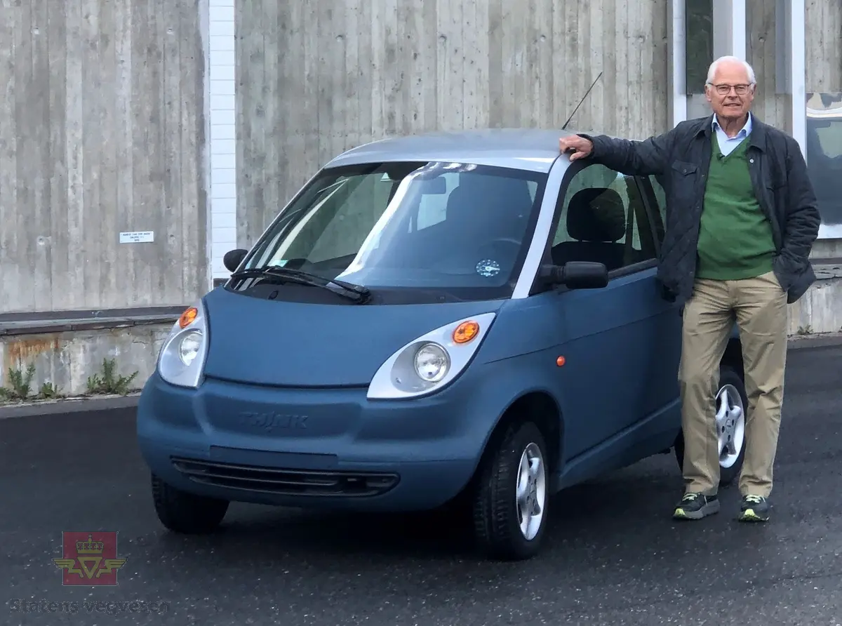 Bil - Norsk vegmuseum / DigitaltMuseum