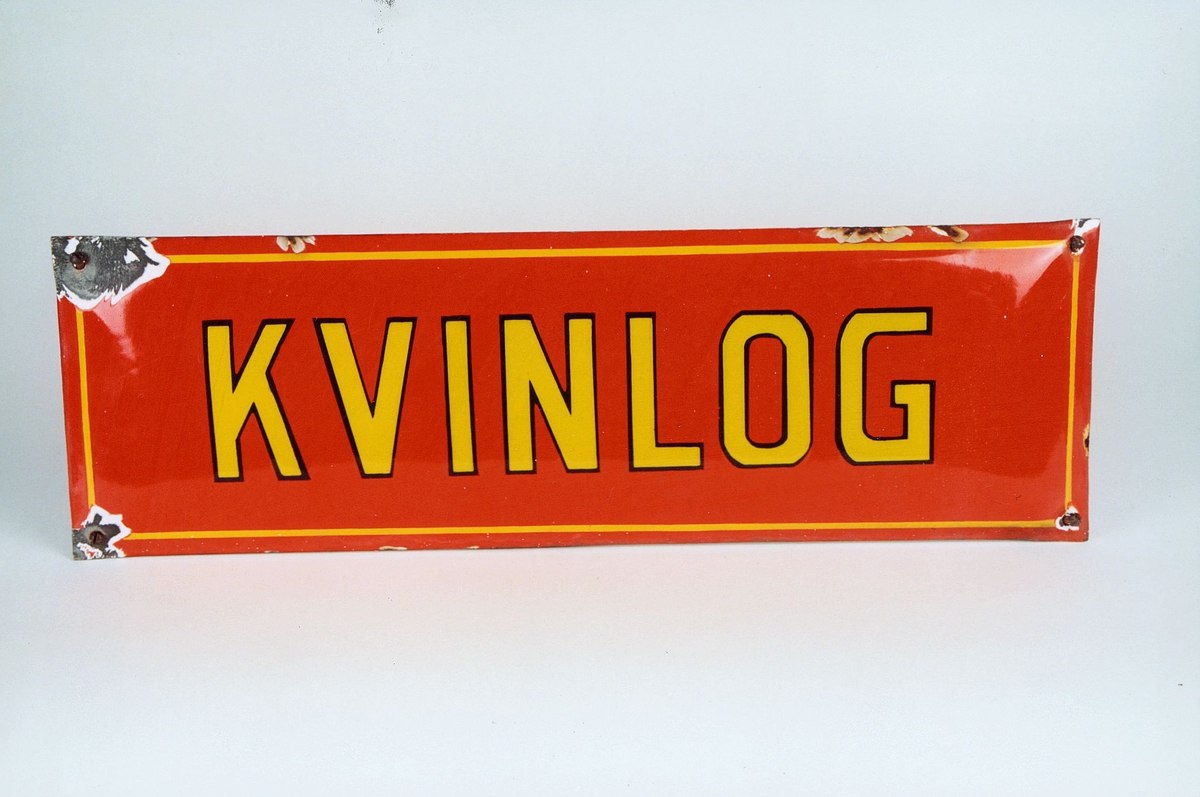 Skilt - Norges Postmuseum / DigitaltMuseum