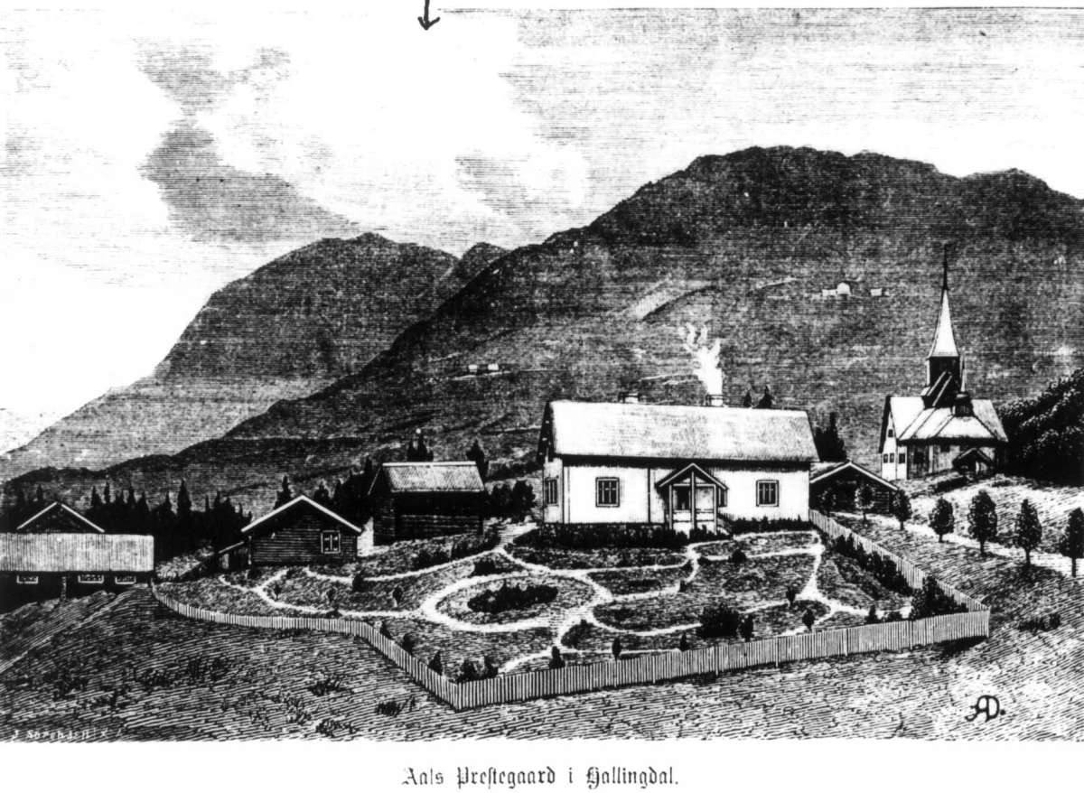 Ål prestegård - Norsk Folkemuseum / DigitaltMuseum