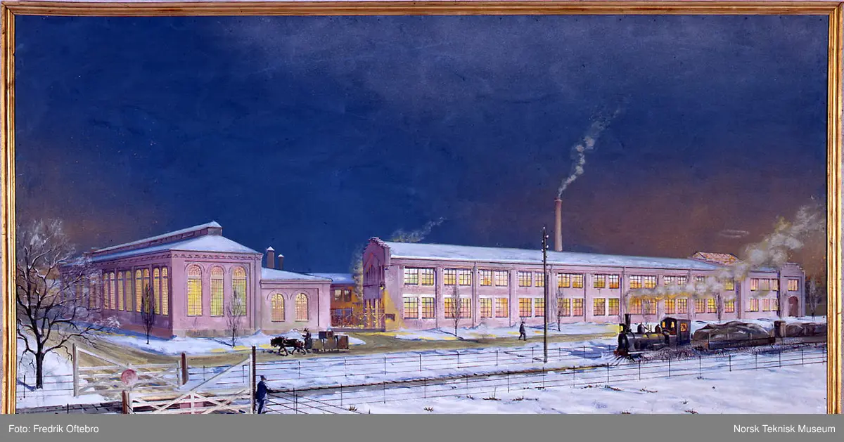 Maleri - Norsk Teknisk Museum / DigitaltMuseum