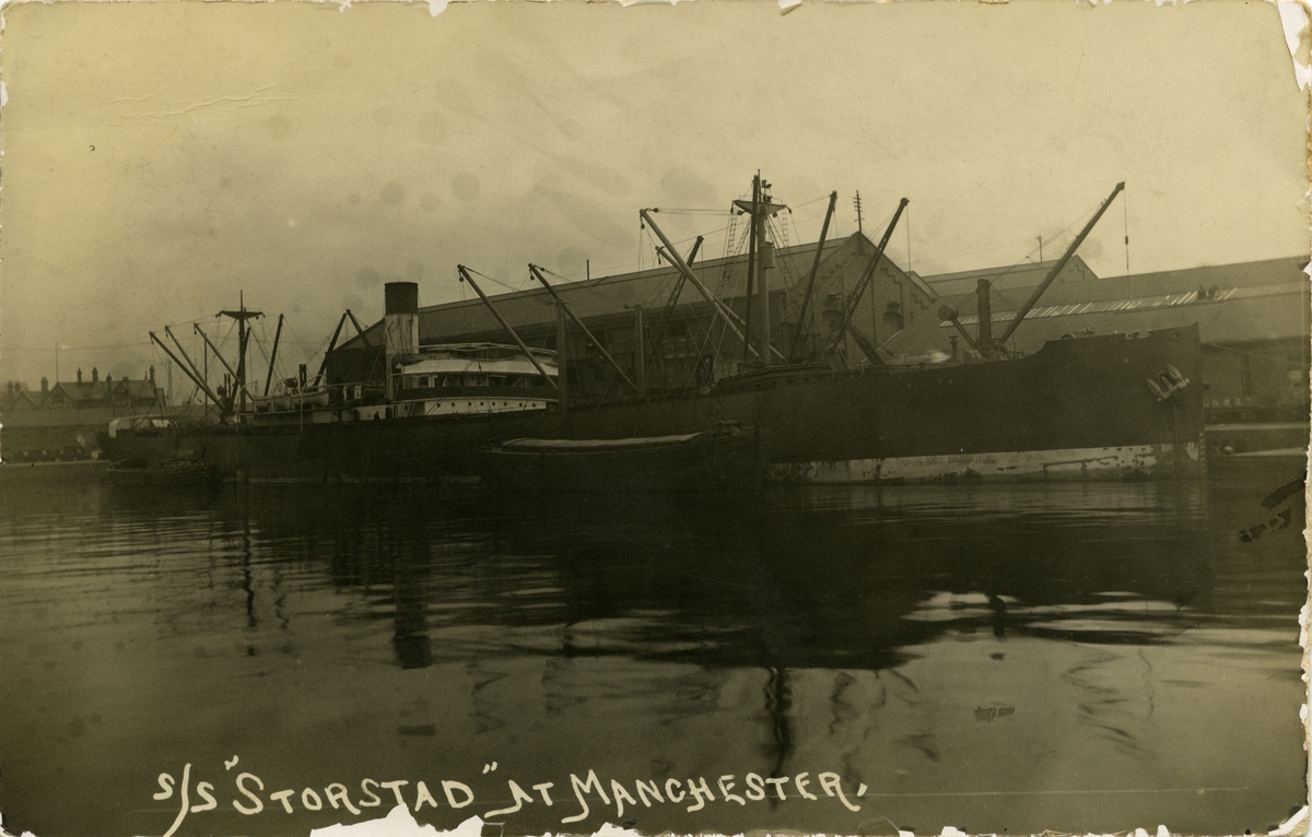 D/S 'Storstad' (1911, Armstrong - Whitworth, Newcastle), - i Manchester ...