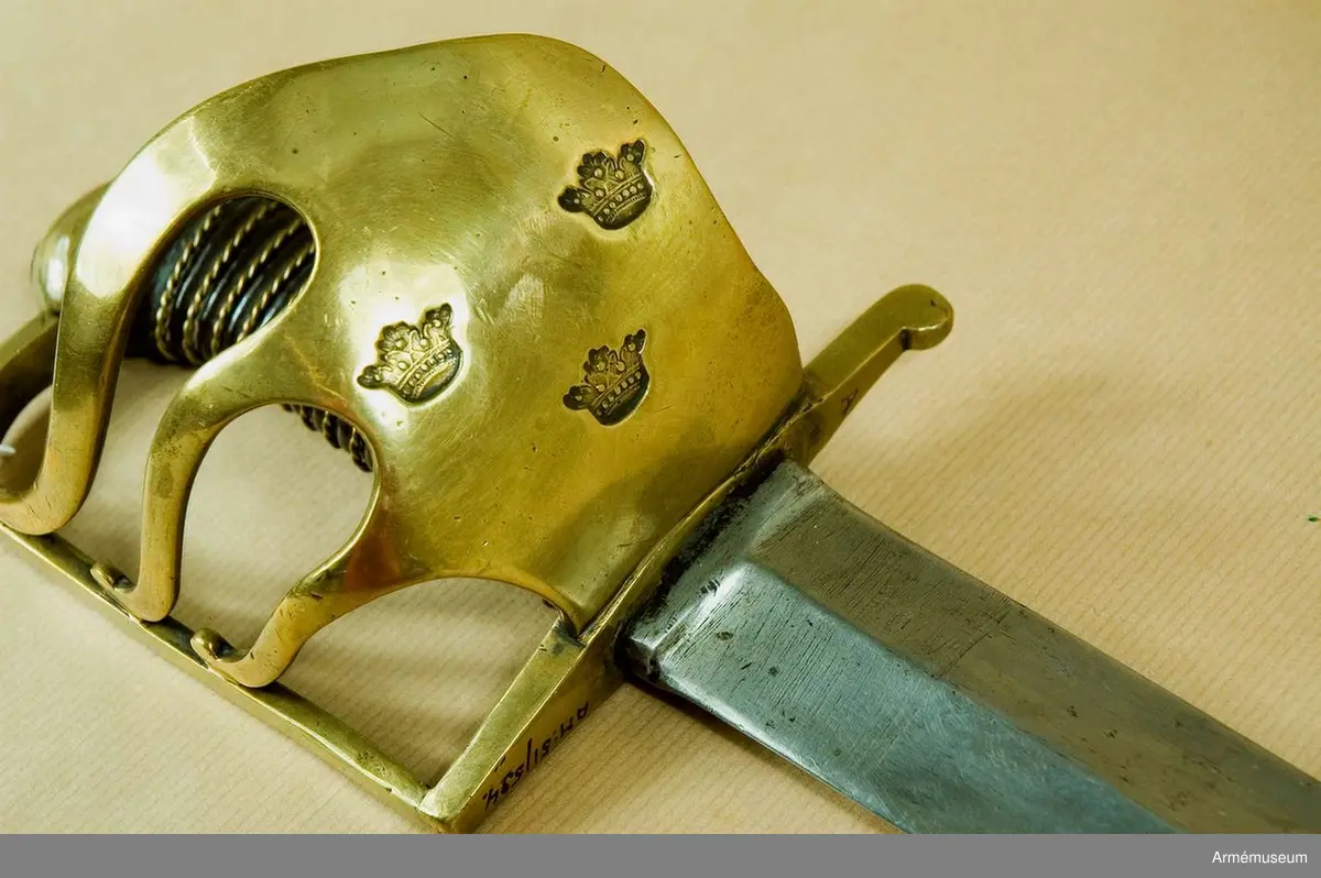 Pallasch m/1773-1806 - Armémuseum / DigitaltMuseum