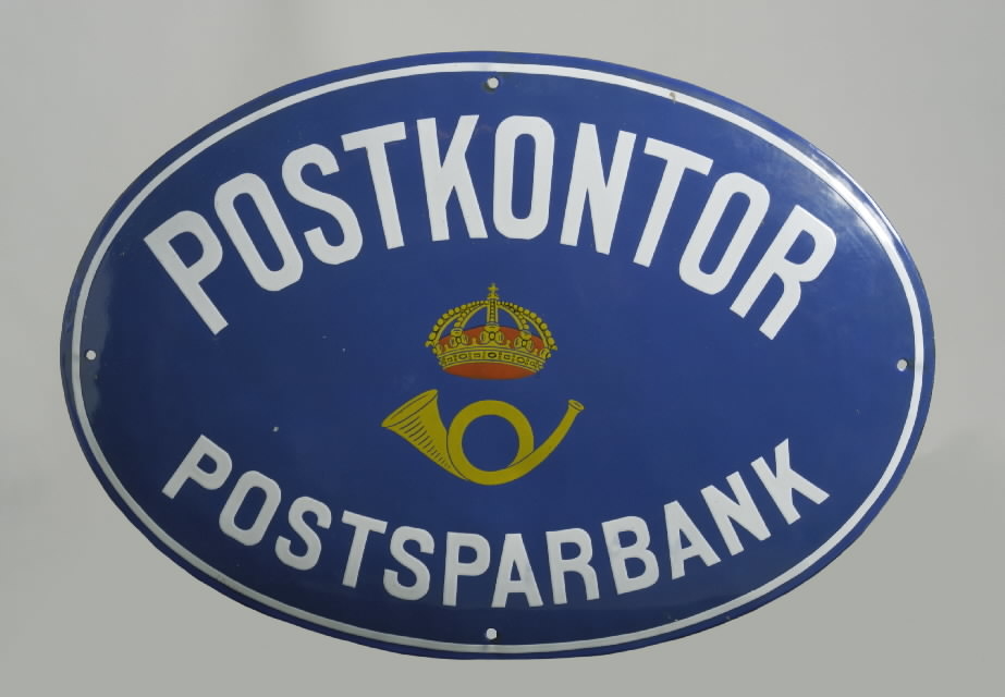 Skylt - Postmuseum / DigitaltMuseum