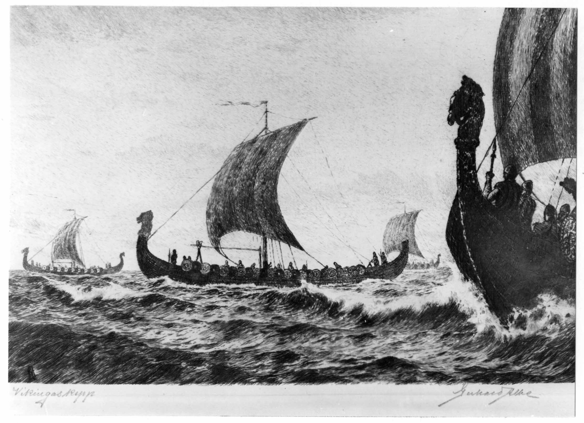 Vikingaskepp - Sjöhistoriska museet / DigitaltMuseum