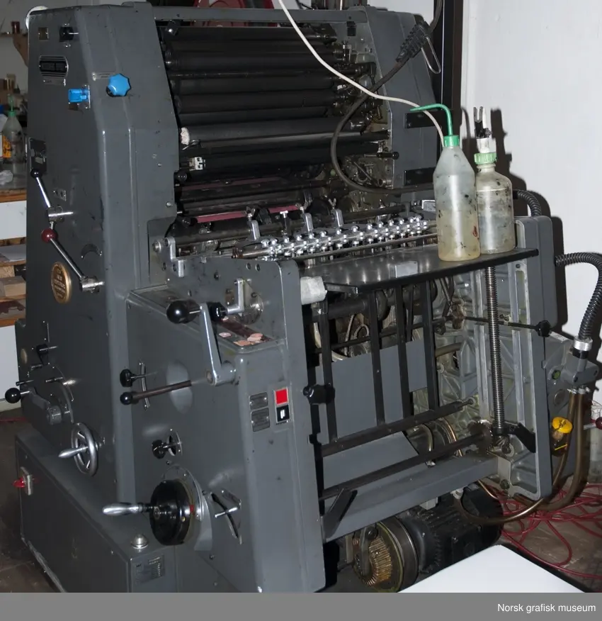 Trykkpresse - Norsk grafisk museum / DigitaltMuseum