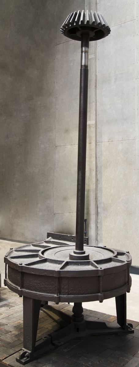 Reaktionsturbin, radiell - Tekniska museet / DigitaltMuseum