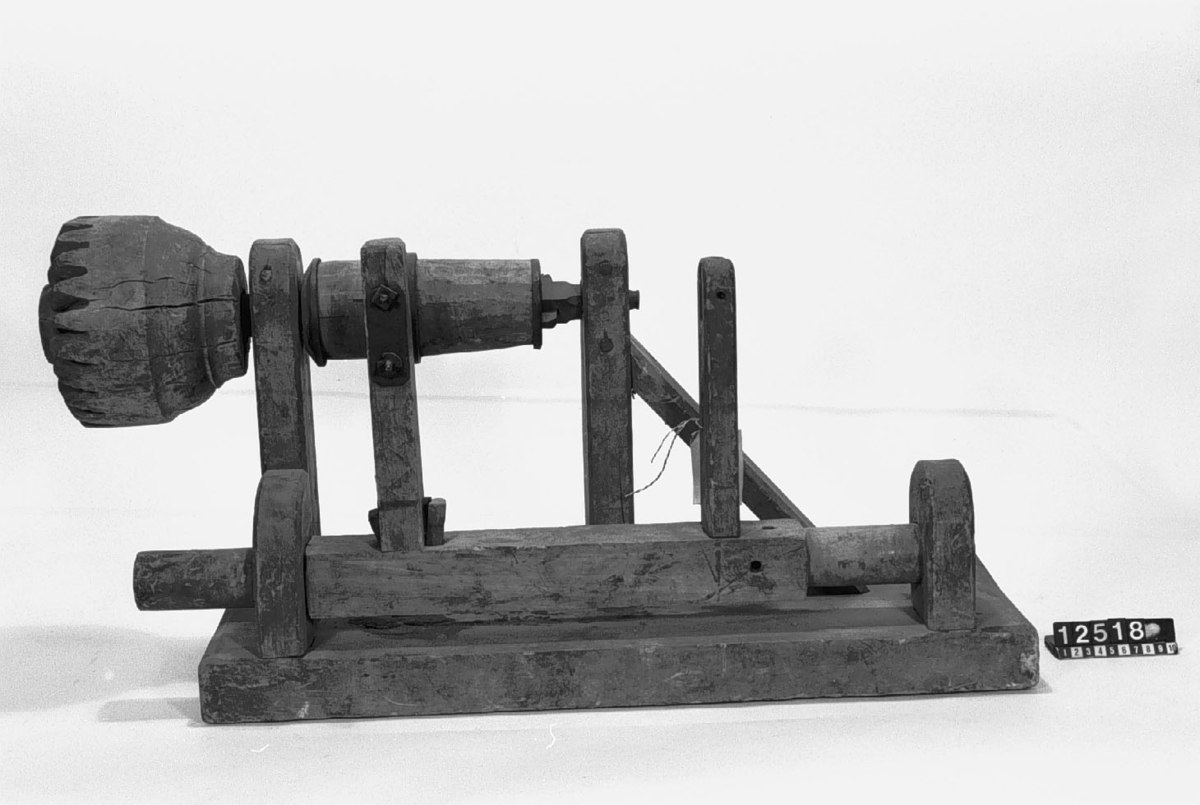 Maskin med kugghjulsdriven axel, del - Tekniska museet / DigitaltMuseum