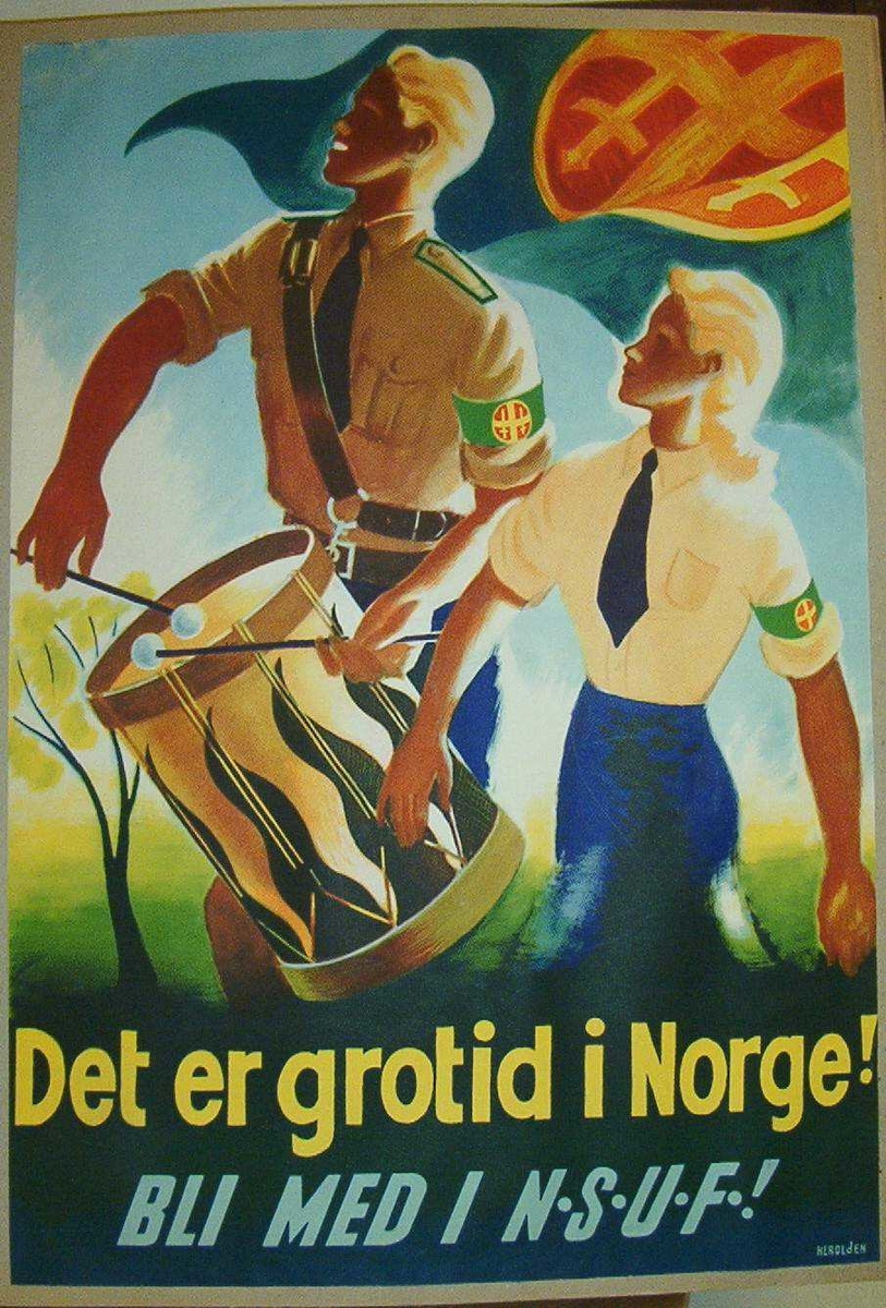 Plakat - Justismuseet / DigitaltMuseum