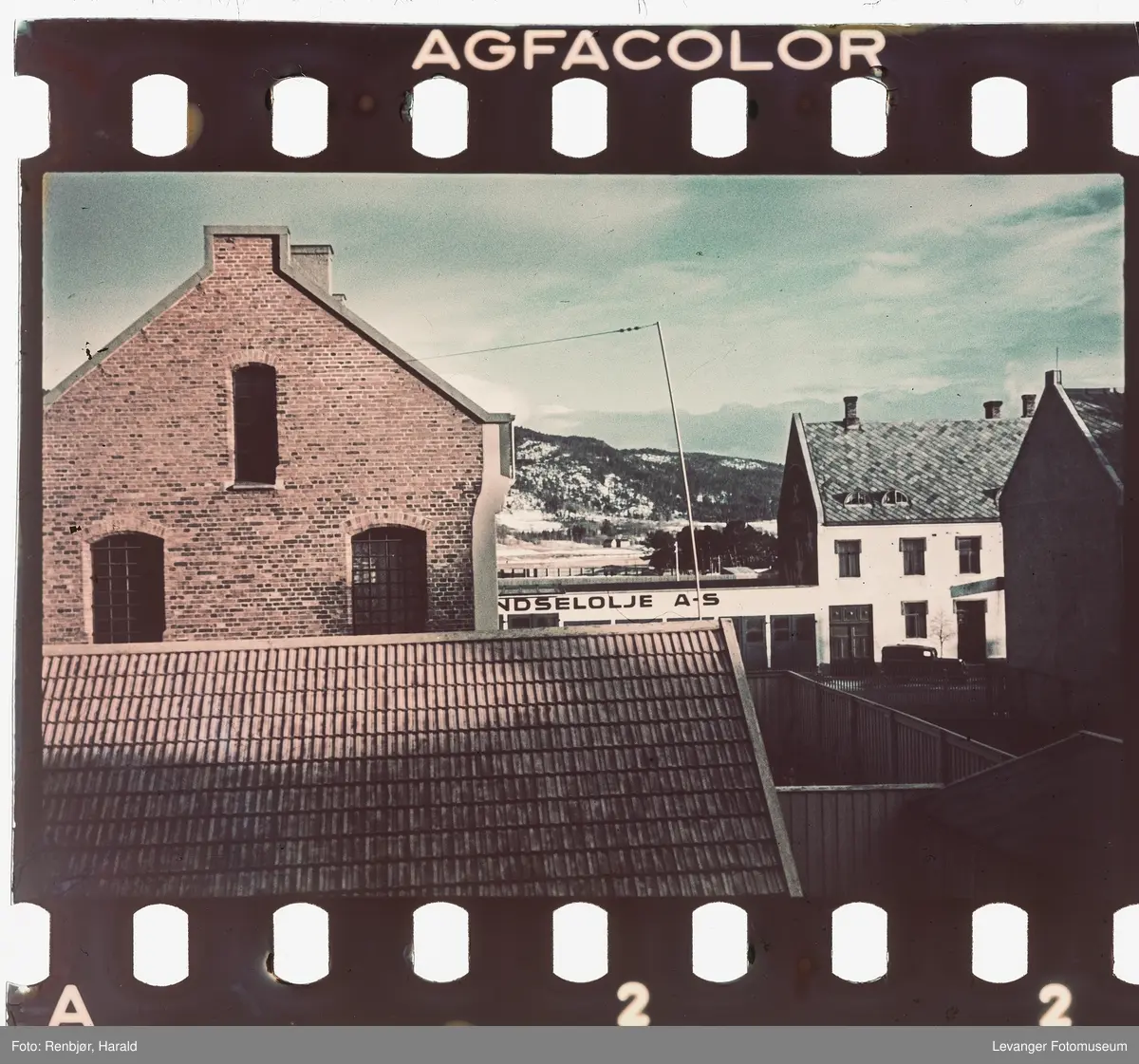 Hustak i Levanger. - Levanger Fotomuseum / DigitaltMuseum
