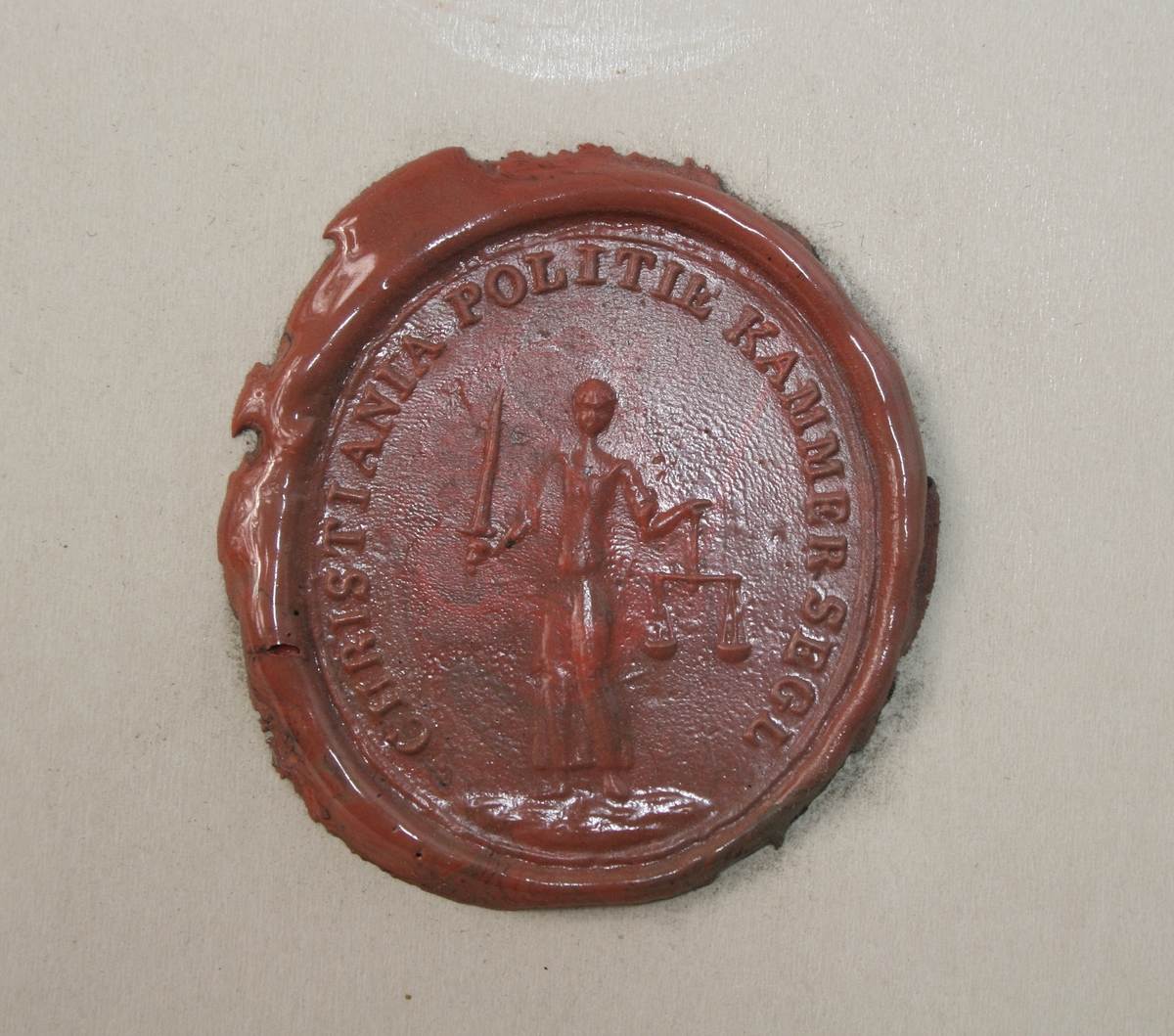 Segl - Justismuseet / DigitaltMuseum