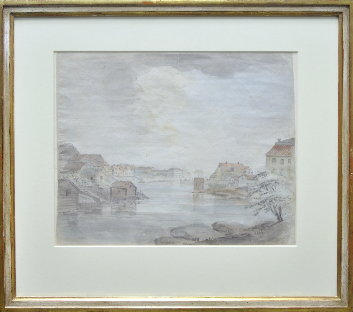 Akvarell med tusch - Länsmuseet Gävleborg / DigitaltMuseum