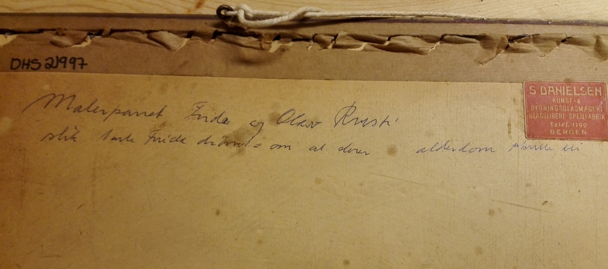 Måleri - De Heibergske Samlinger - Sogn Folkemuseum / DigitaltMuseum