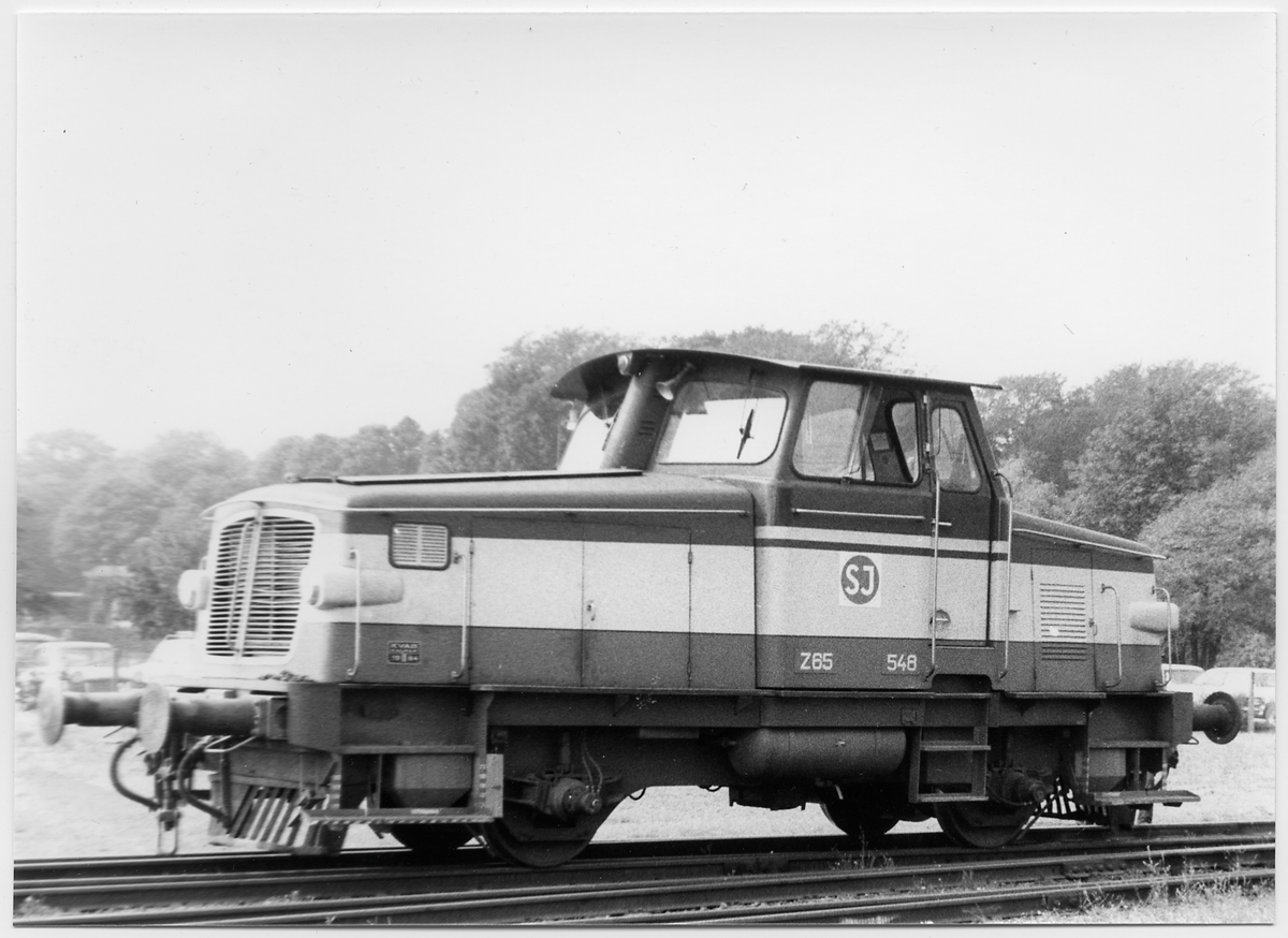 Statens Järnvägar, SJ Z65 548. - Järnvägsmuseet / DigitaltMuseum