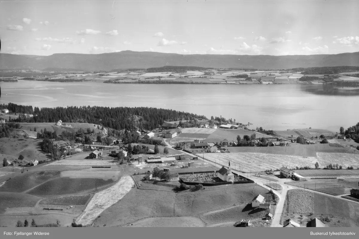 Oversikt Tyristrand - Buskerud fylkesfotoarkiv / DigitaltMuseum