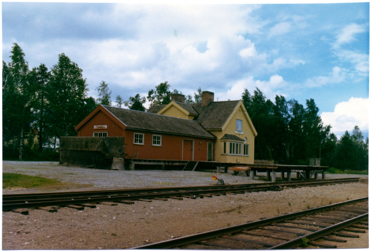 Stensele station. - Järnvägsmuseet / DigitaltMuseum