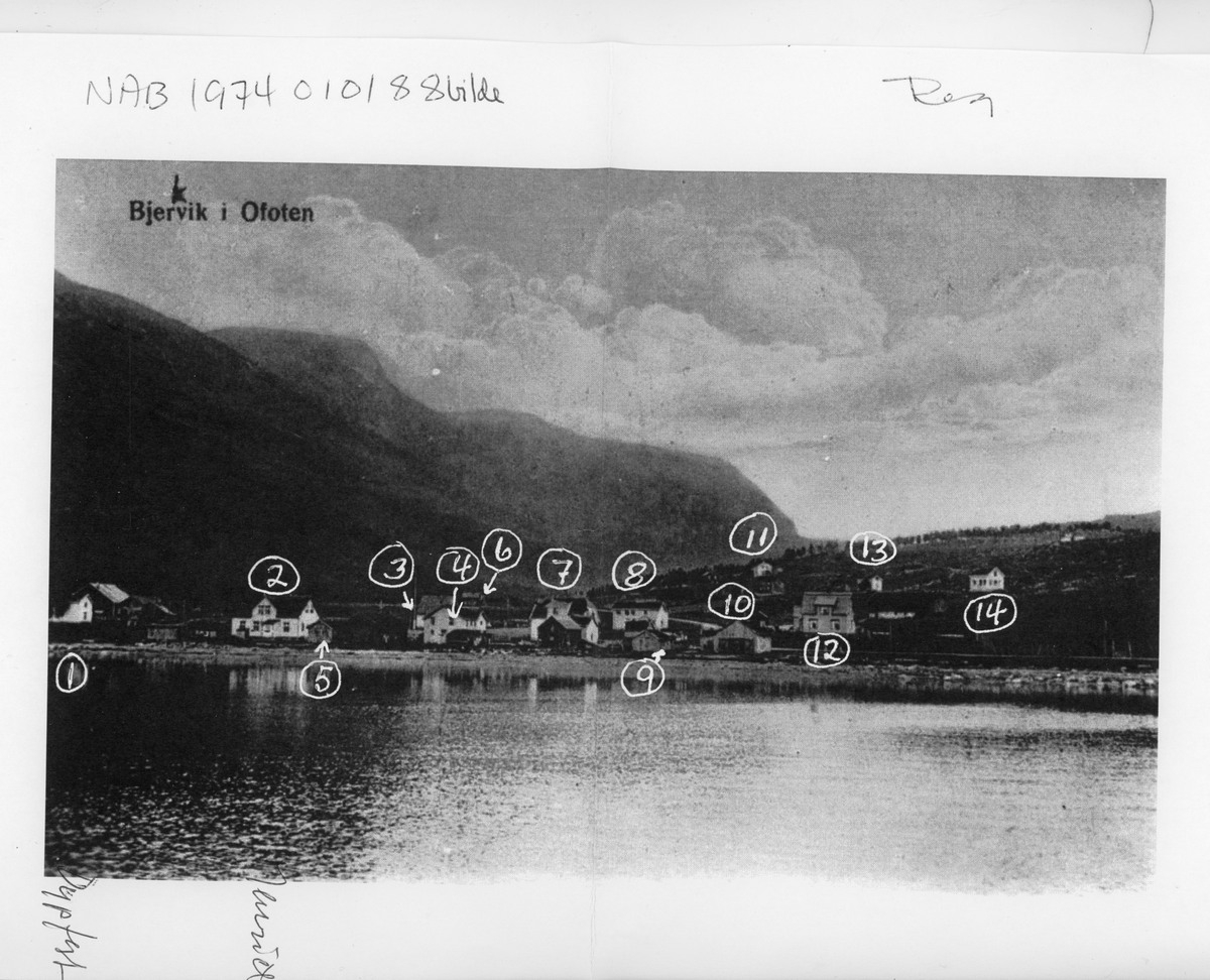 Bjerkvik i Ofoten - Museum Nord / DigitaltMuseum