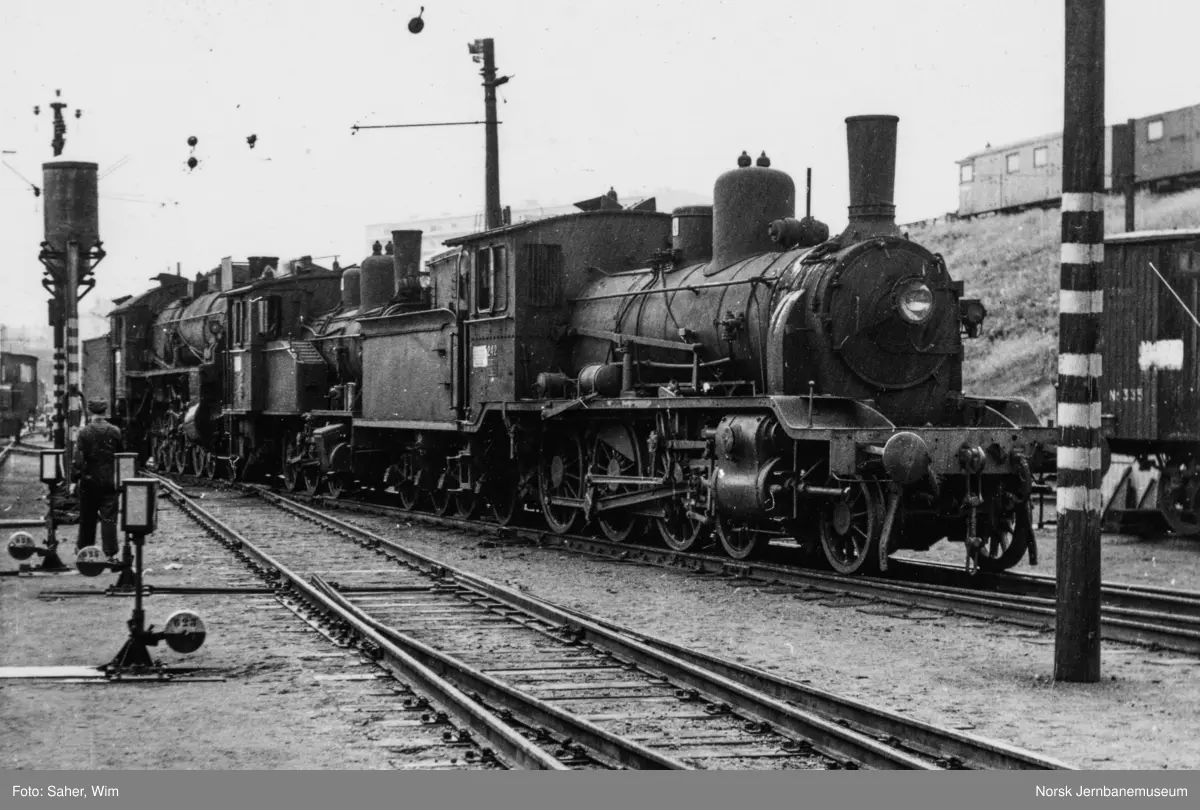 Damplok type 18c nr, 242, type 23b nr. 439 og type 31b nr. 446 i ...