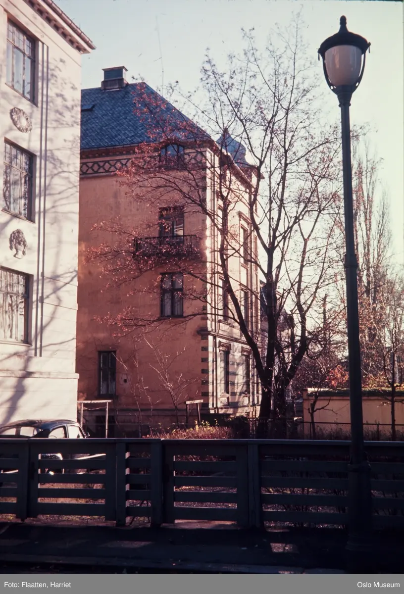 Gimle terrasse 10 og Thomas Heftyes gate 38. - Oslo Museum / DigitaltMuseum