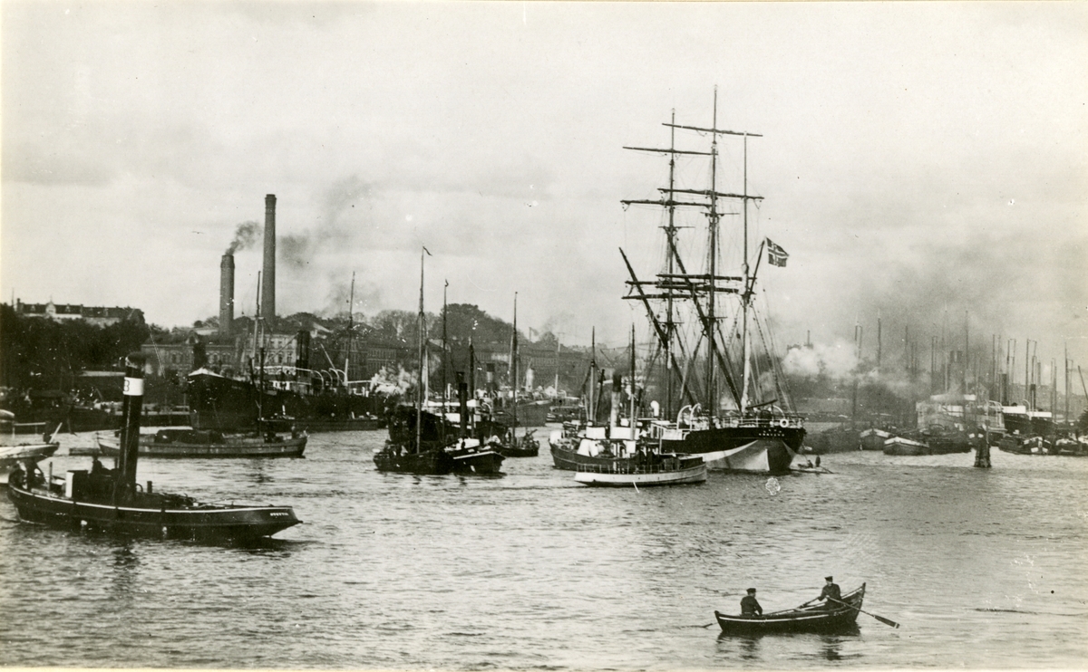 Bark 'Agda' (ex Waitangi)(b.1874, John Blumer & Co., Sunderland ...