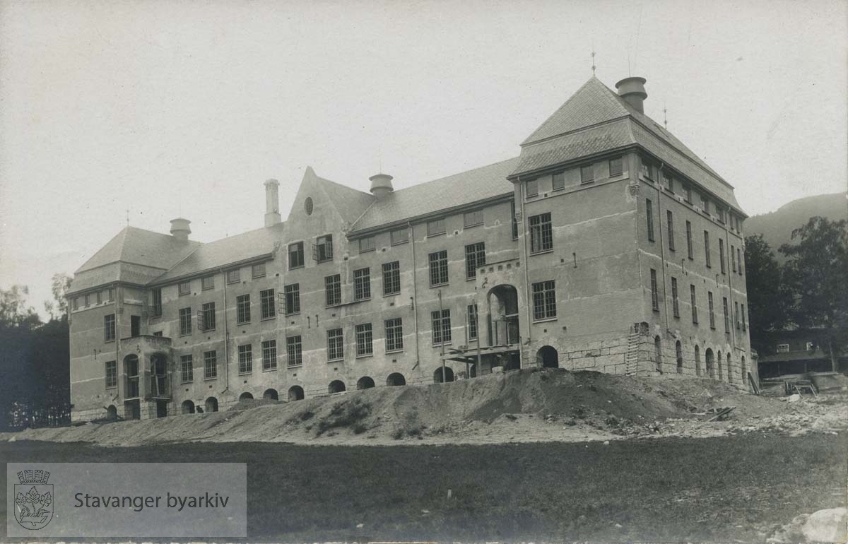 Postkort med motiv av Valen sjukehus, oppført 1909 - Stavanger byarkiv ...