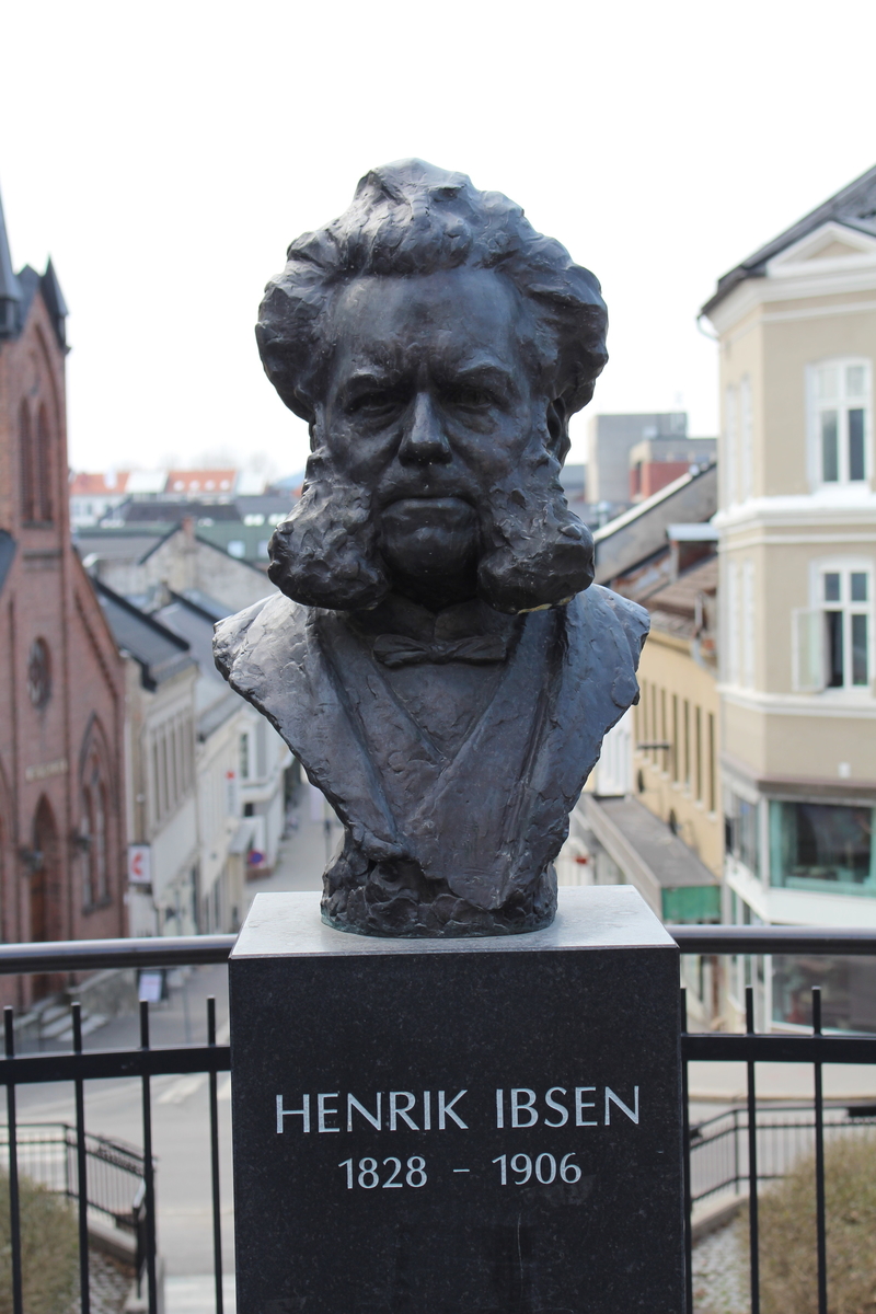 Henrik Ibsen 1828-1906 [Skulptur] - Skien kommunes kunstsamling ...