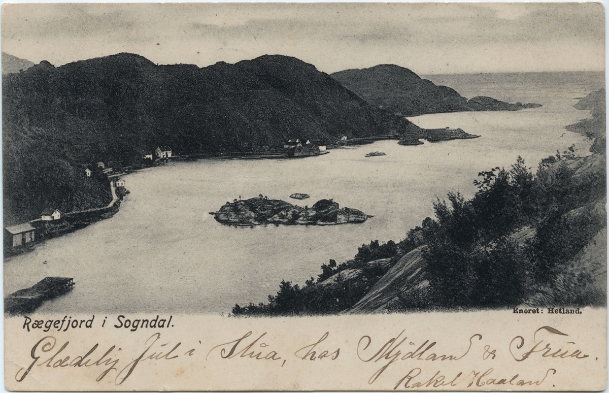 Rekefjord i Sokndal - Dalane Folkemuseum / DigitaltMuseum