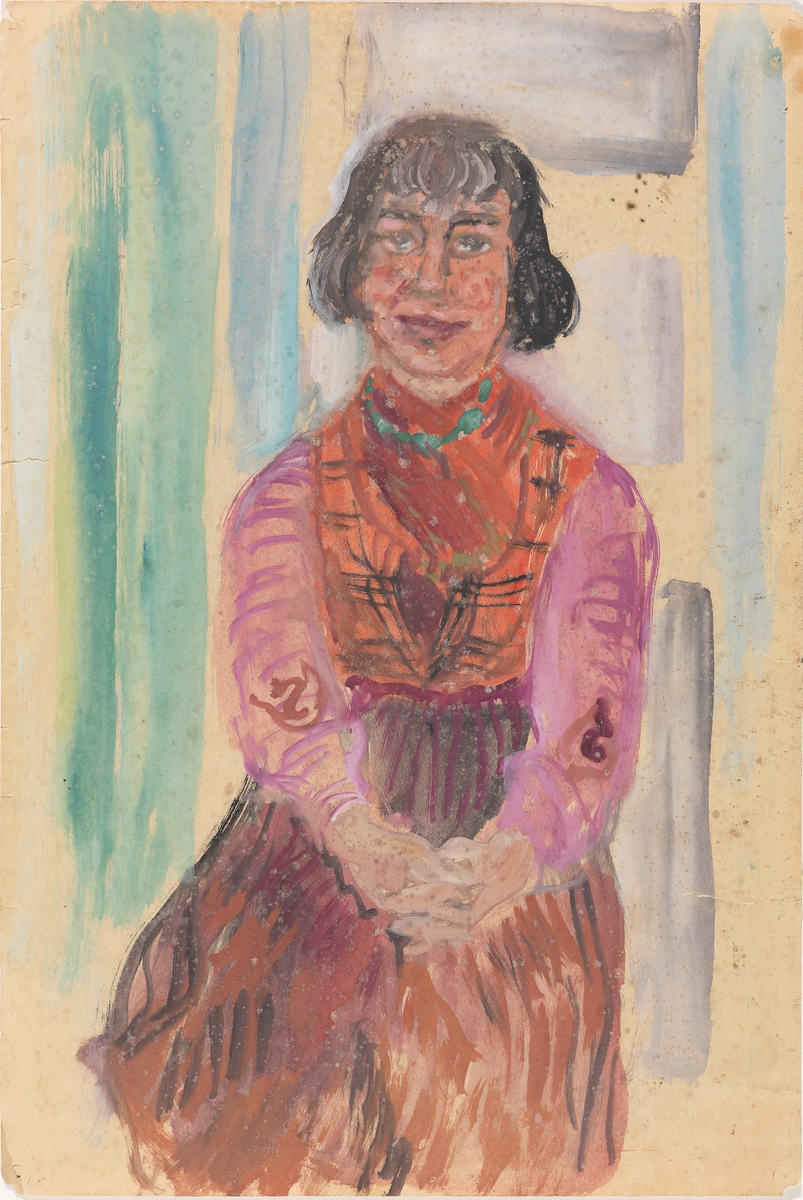 Hannah Ryggen [Tegning] - Nasjonalmuseet, billedkunstsamlingene ...