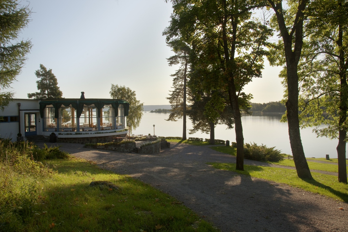 HVALSTRAND BAD, HVALSTRAND RESTAURANT - Museene i Akershus / DigitaltMuseum