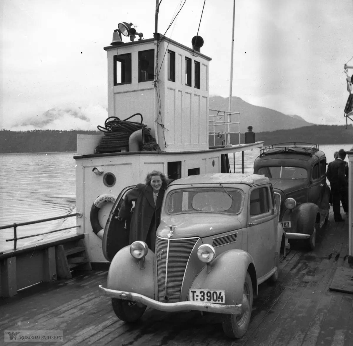 Fergen Kvanne-Røkkum..På vei til Kvanne. - Romsdalsmuseet / DigitaltMuseum