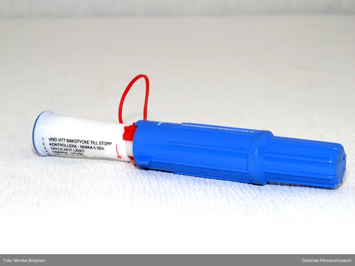 Autoinjektor - Gotlands Försvarsmuseum / DigitaltMuseum