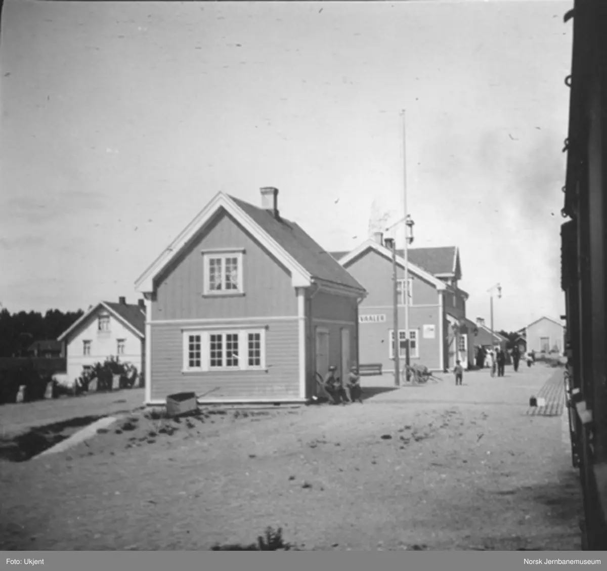 Våler stasjon - Norsk Jernbanemuseum / DigitaltMuseum