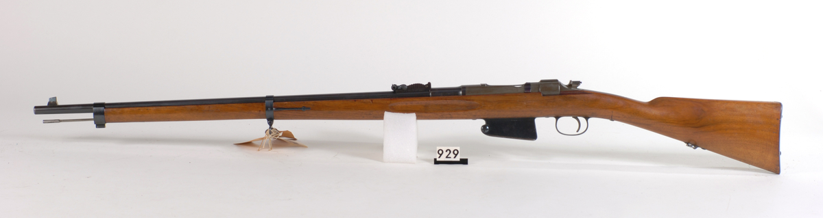 Prøvegevær 6,5x55 Jarmann M1884 - Forsvarets museer / DigitaltMuseum