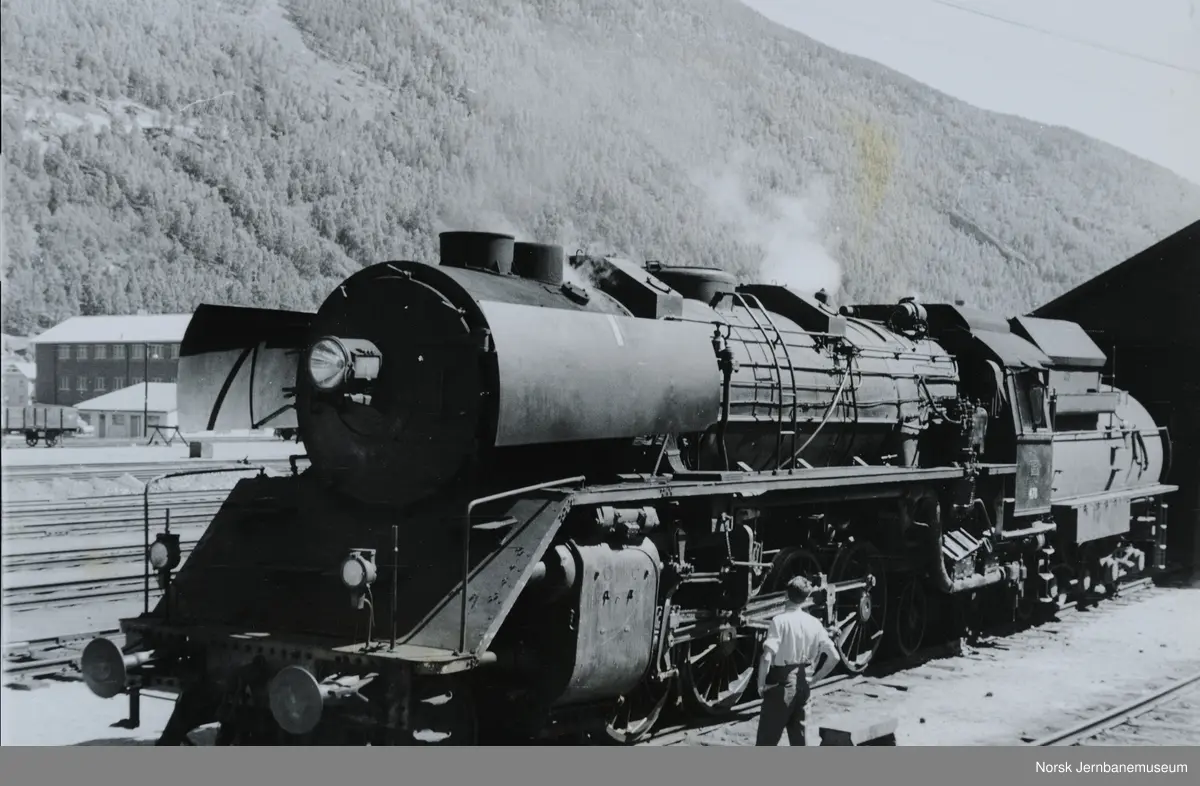 Damplokomotiv - Norsk Jernbanemuseum / DigitaltMuseum