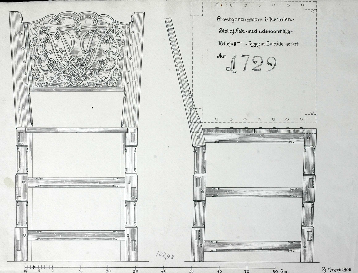 Tegning - Norsk Folkemuseum / DigitaltMuseum